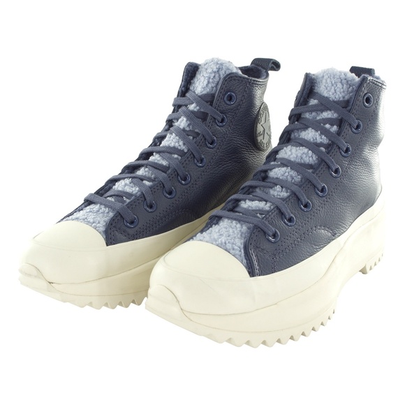 Converse | Shoes | Converse Run Star Hike Hi Leather Sherpa Platform ...
